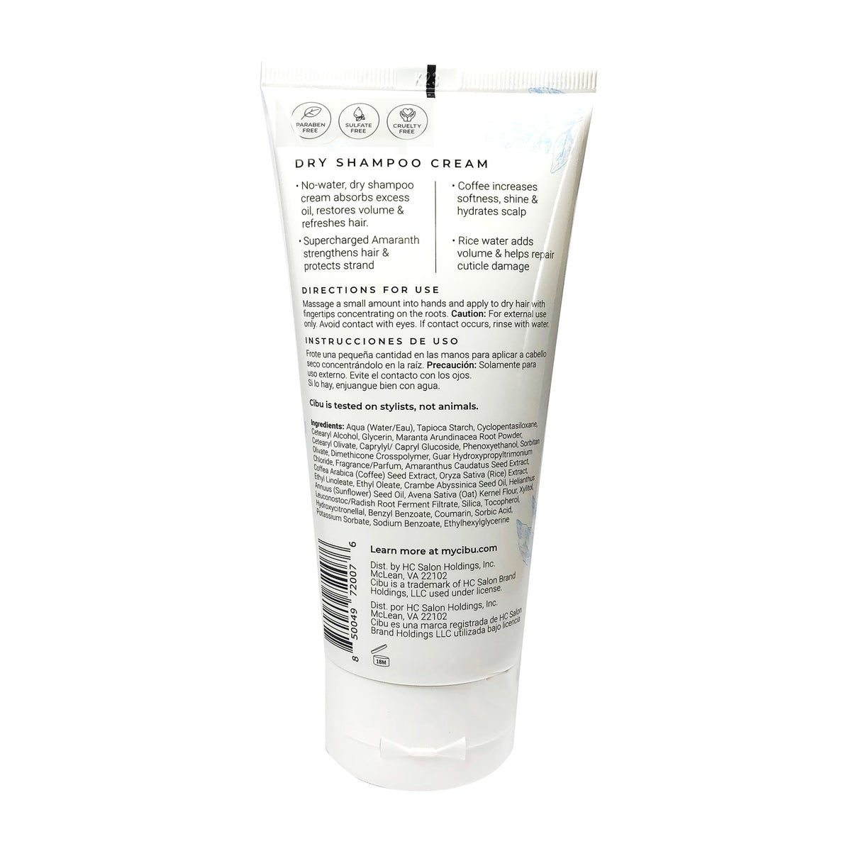 Dry Shampoo Cream – Cibu
